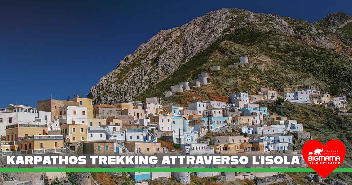 Karpathos trekking con guide in italiano